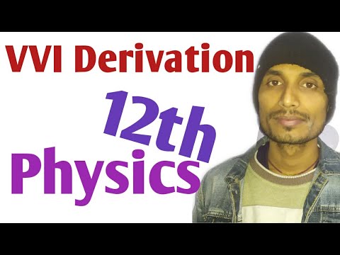 Derivation for parallel combination of capacitor class 12th physics ...