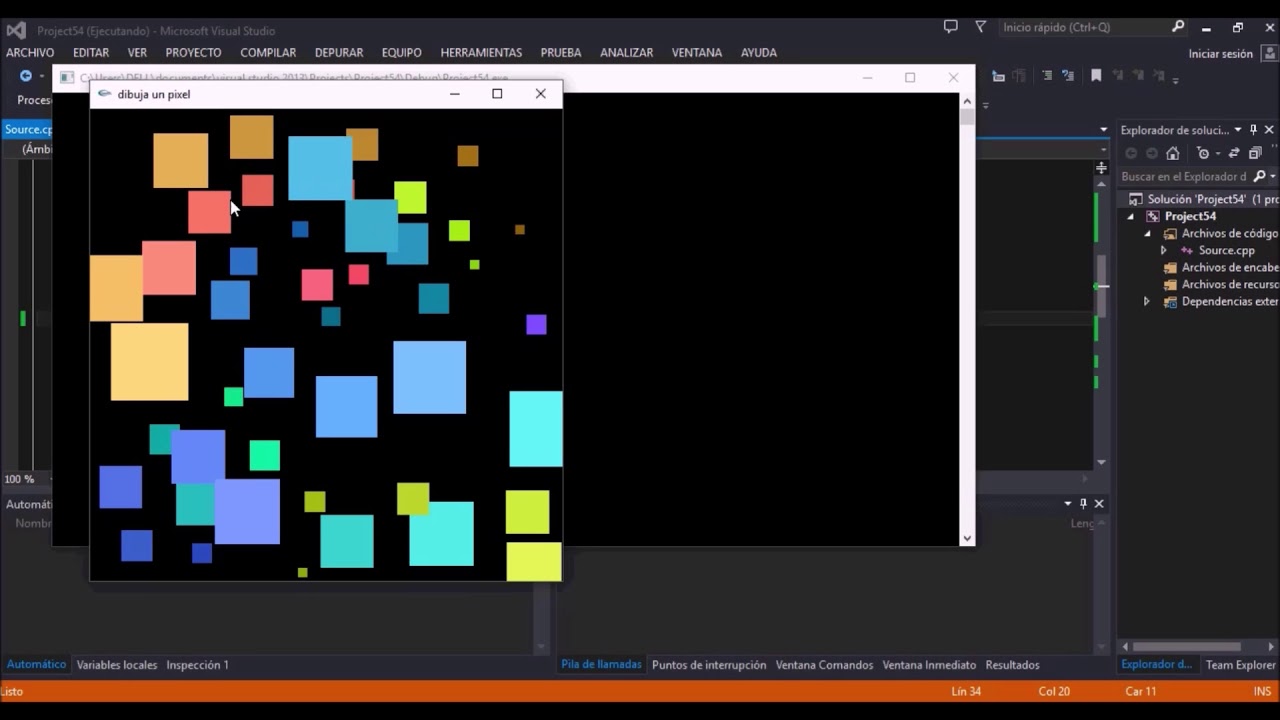 Pintar un Pixel en Visual Studio - YouTube