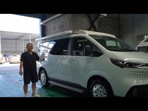 上汽大通V70升顶房车，柴油9at【程威房车】 - YouTube