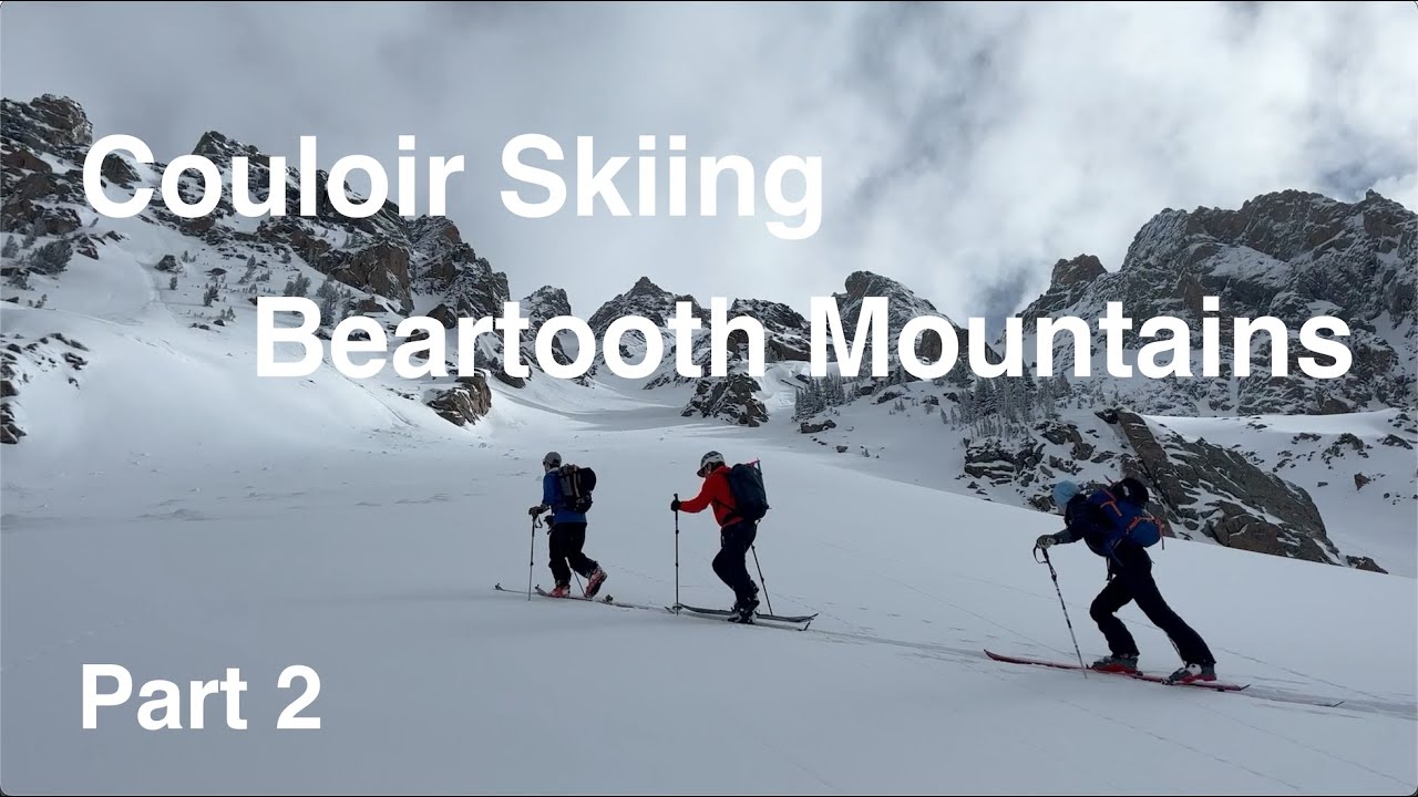 More Couloir Skiing in the Beartooth Mountains - YouTube
