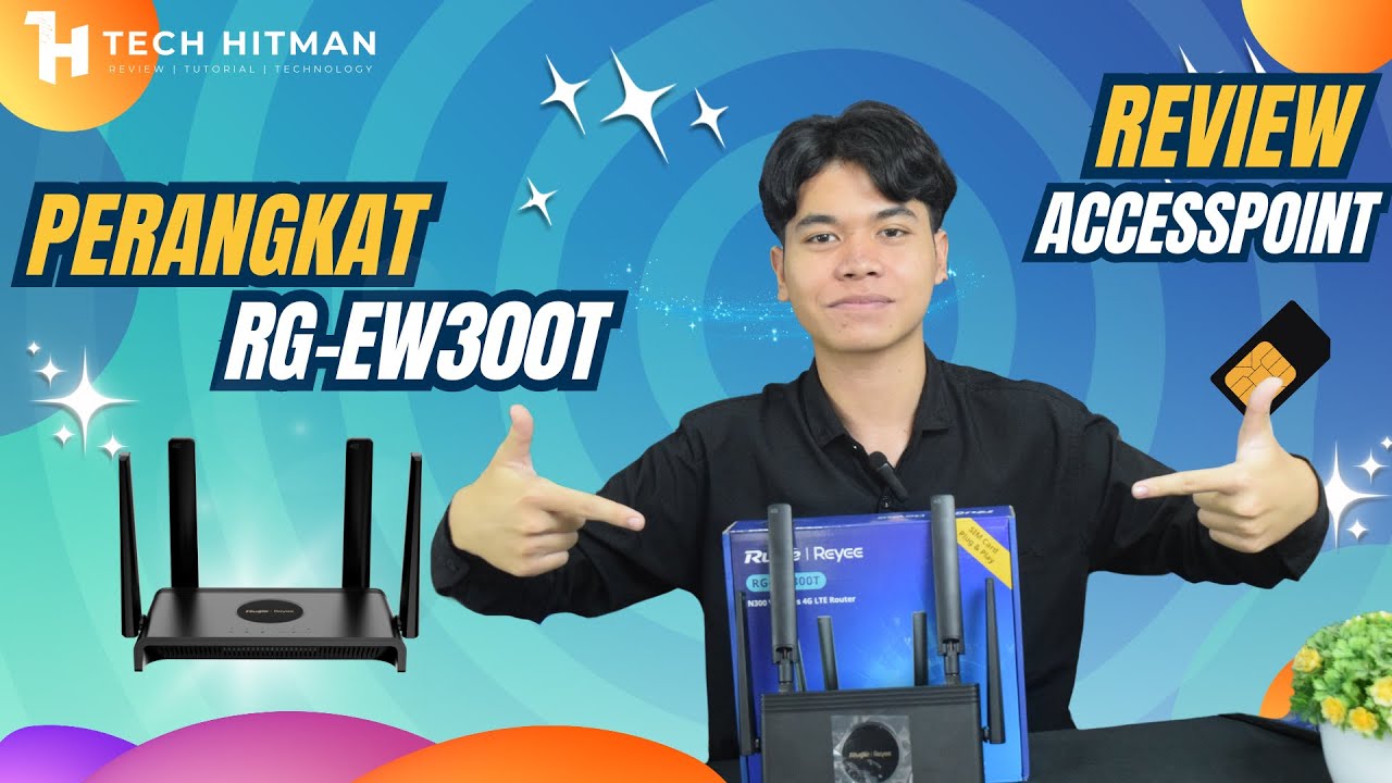 Wowww 😱😱💣 WIFI 4G LTE ? REVIEW RG-EW300T : Router Murah, Wi-Fi KENCENG ...