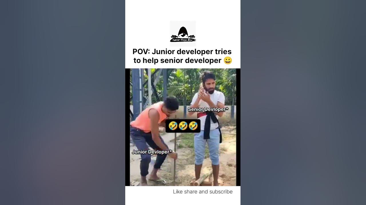 Junior developer | programmers life | #programmerslife #programmers # ... Junior developer | programmers life | #programmerslife #programmers # ...