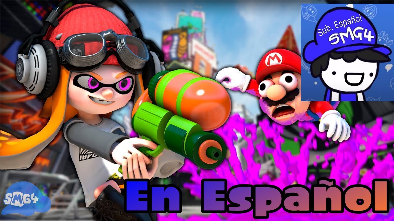 SMG4: If Mario Was In... Splatoon 3 ~ [ Subtitulado En Español ] - YouTube
