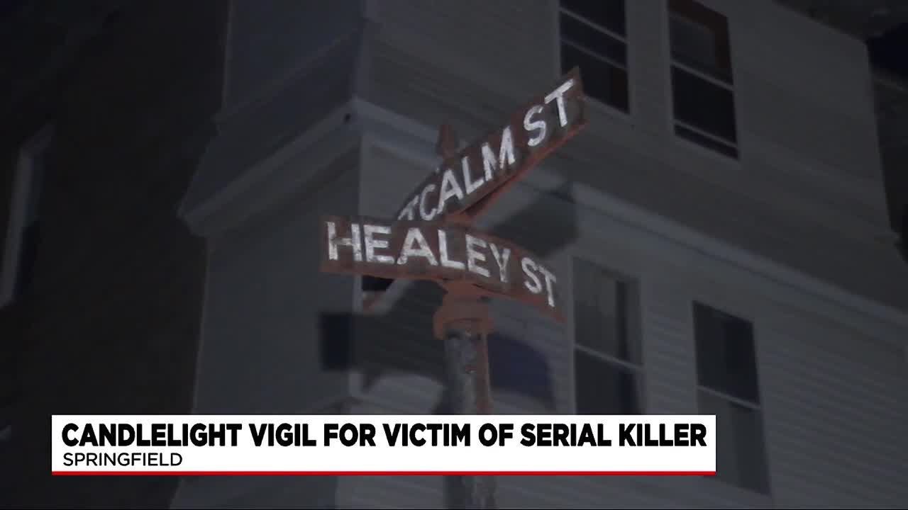 Vigil held for victim of Springfield serial killer - YouTube
