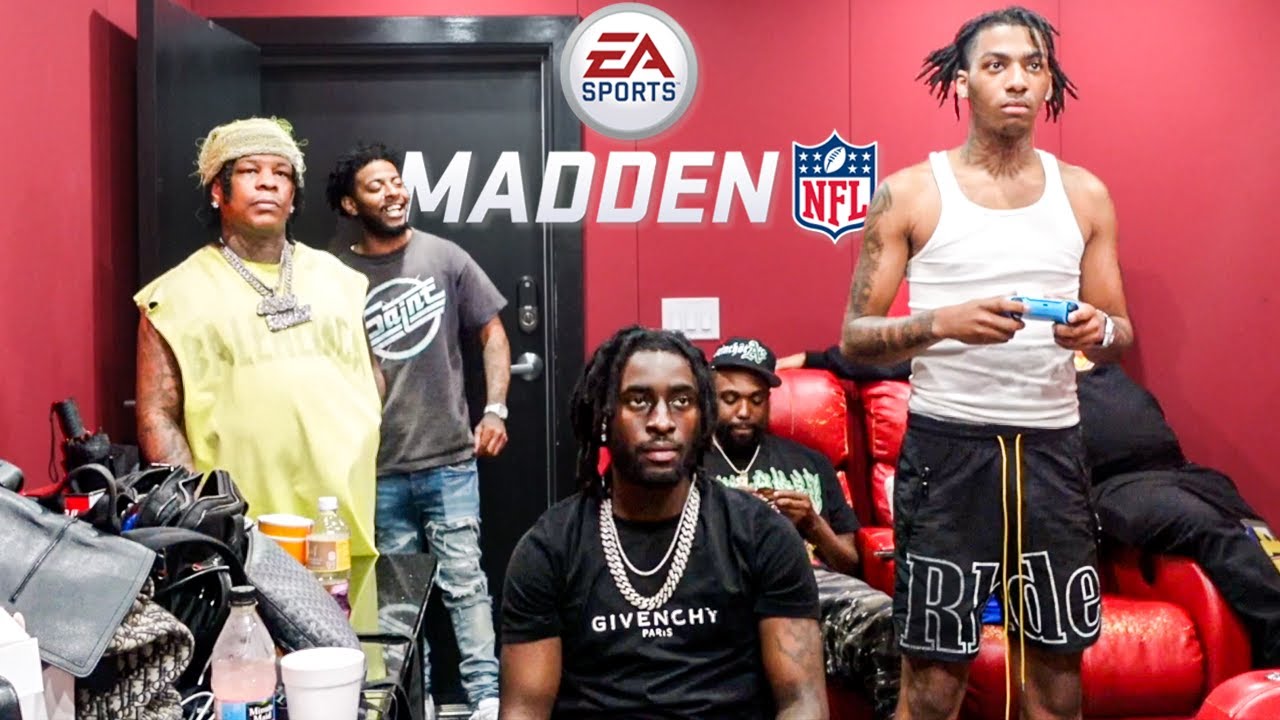 PULLED UP TO STUDIO TO SWEEP RYLO, LIL DANN AND VEEZE IN MADDEN - YouTube