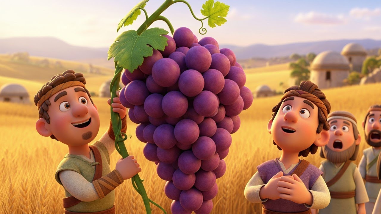 Josue y Caleb 🏰🔥 Historia bíblica para niños - YouTube