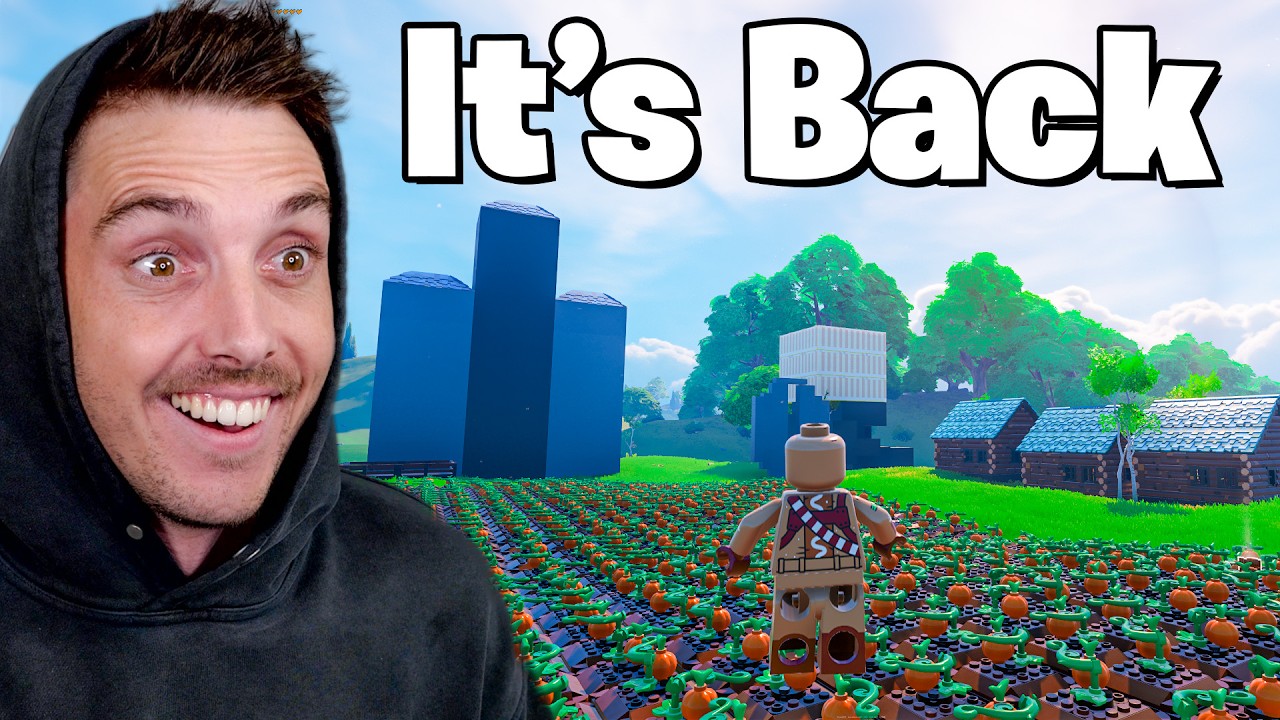 I Built Lazarbeam's World IN LEGO FORTNITE! - YouTube