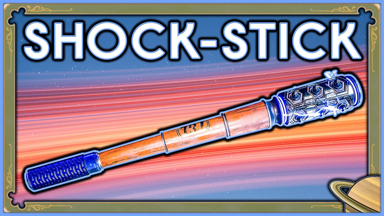 Shock-Stick 🌓 ZAPPY BOI 🌓 The Outer Worlds Unique Weapon Guide - YouTube
