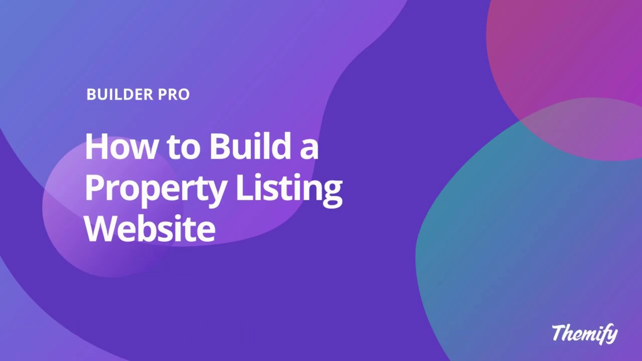 How to Create a Property Listing Site with Builder Pro & Pods - YouTube