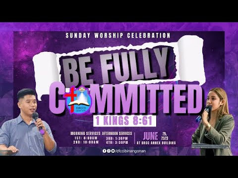 BE FULLY COMMITTED | SUNDAY CELL CELEBRATION 2023 - YouTube