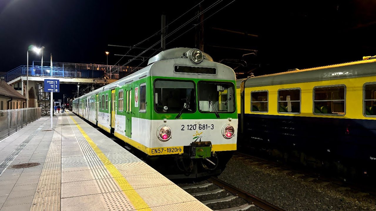 (Od widza!) EN57-1920 Koleje Mazowieckie: Tłuszcz - Ostrołęka - YouTube