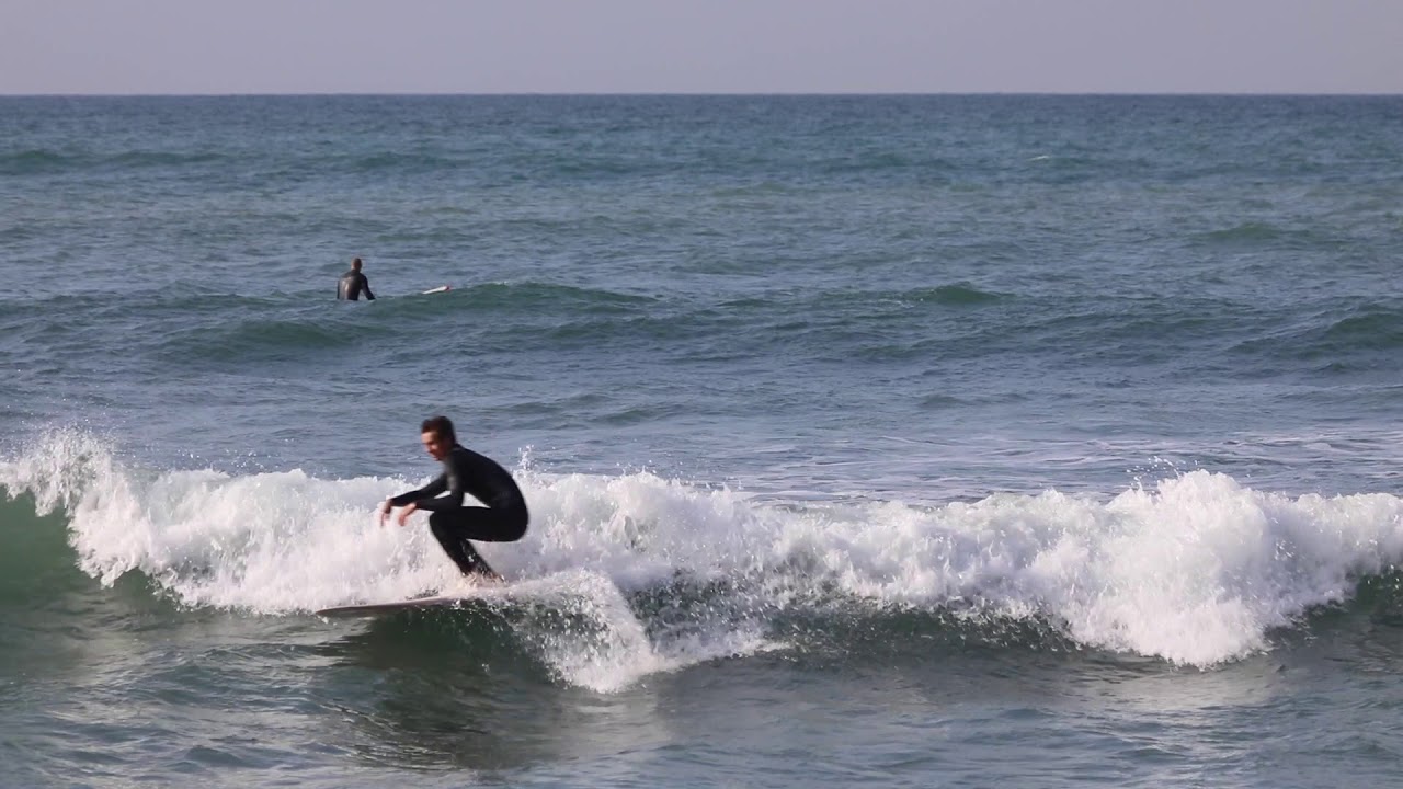 JT Dunn with Chris Ruddy Surfboards at San Onofre - YouTube