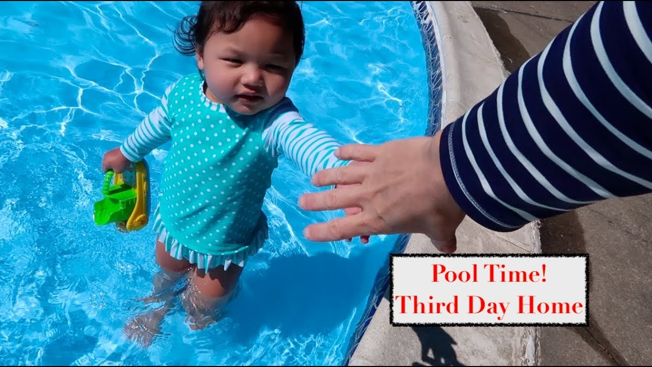 Pool Time! | Third Day Home | VLOG - YouTube