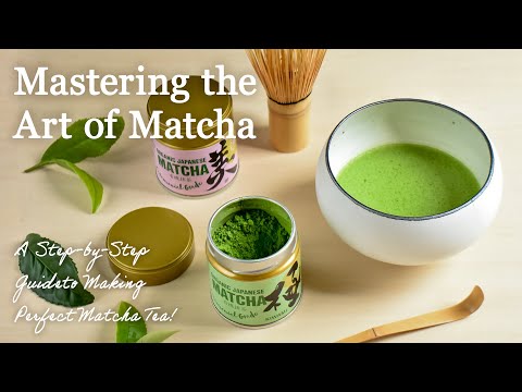【MATCHA】🍵Mastering the Art of Matcha 抹茶の点て方🍵【YAMASAN KYOTO UJI】
