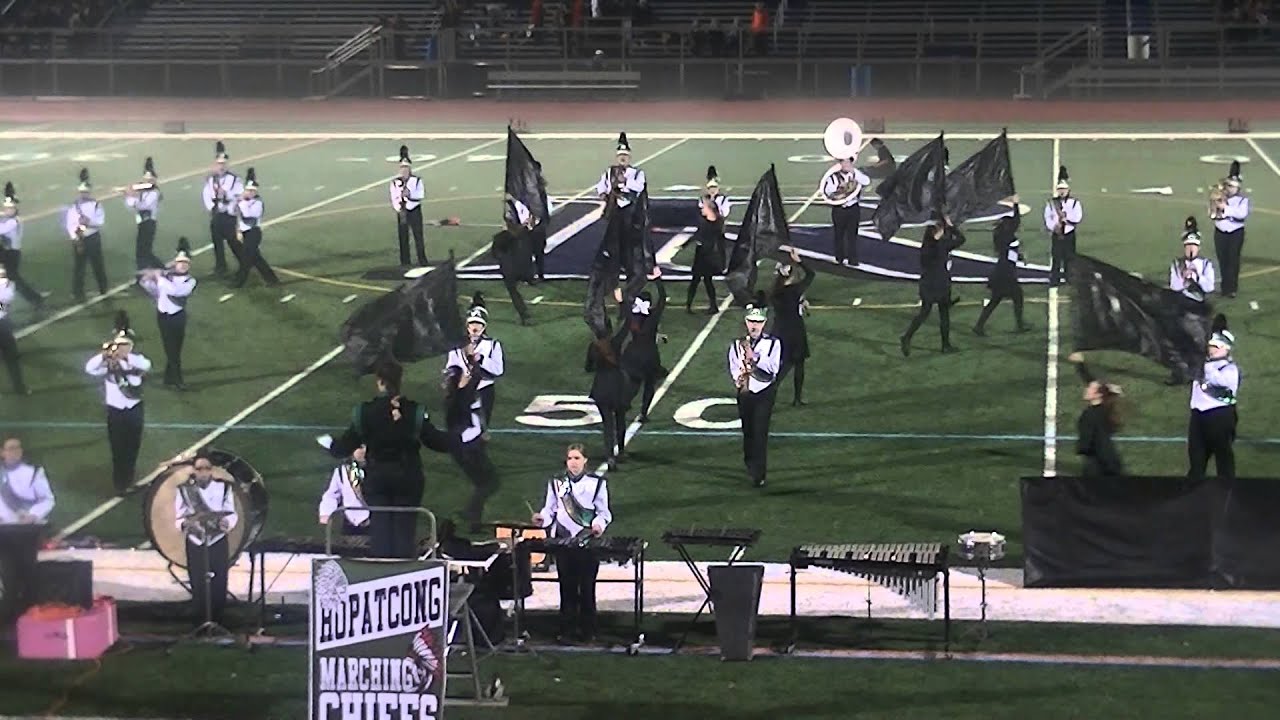 Hopatcong High School Marching Chiefs - Randolph competition - 10.11.14 ...