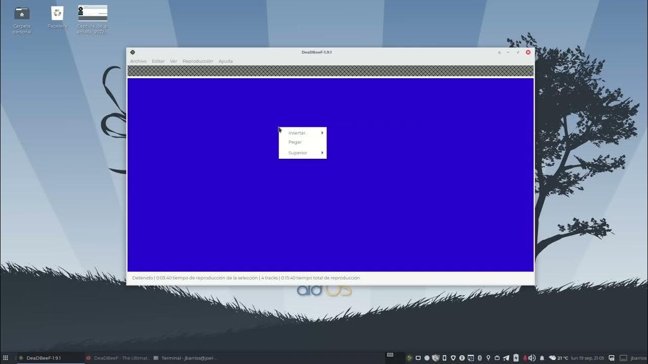 Mini tutorial: Personalización de la interfaz de Deadbeef. - YouTube