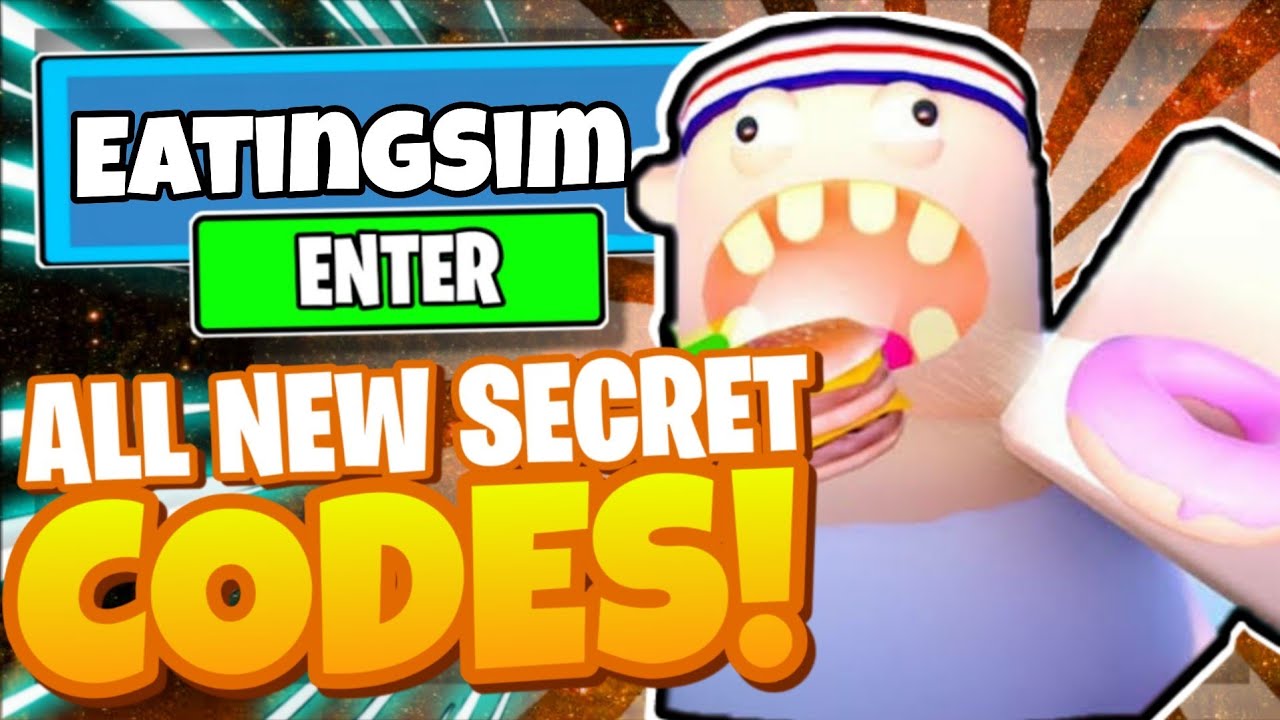 EATING SIMULATOR CODES ALL NEW SECRET OP ROBLOX EATING SIMULATOR CODES ...