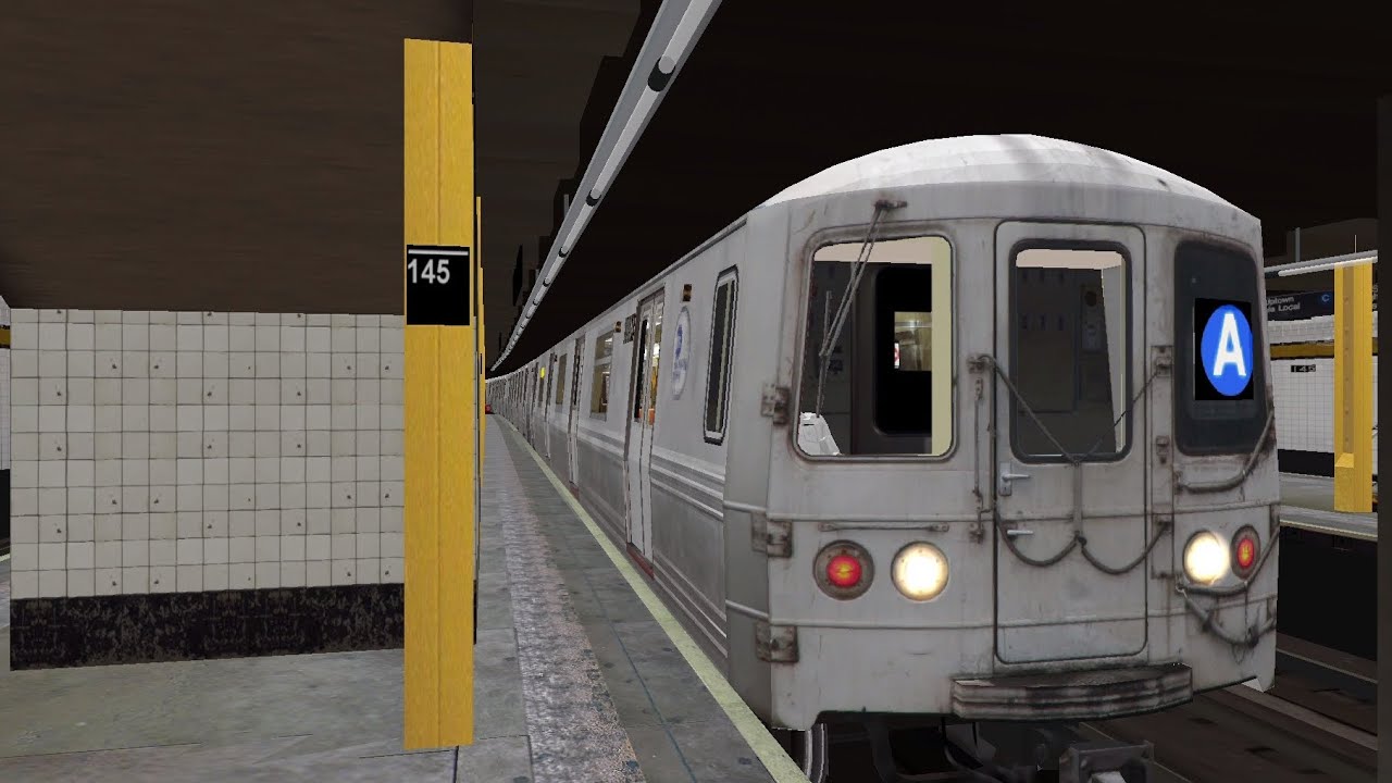 openbve short: A train at 145th Street (modified R46 by me) - YouTube