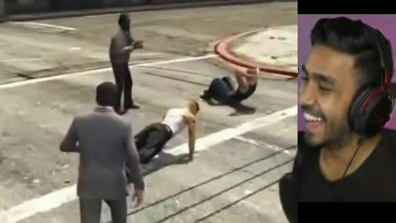 @TechnoGamerzOfficial thug life moments | Push-ups on road - YouTube