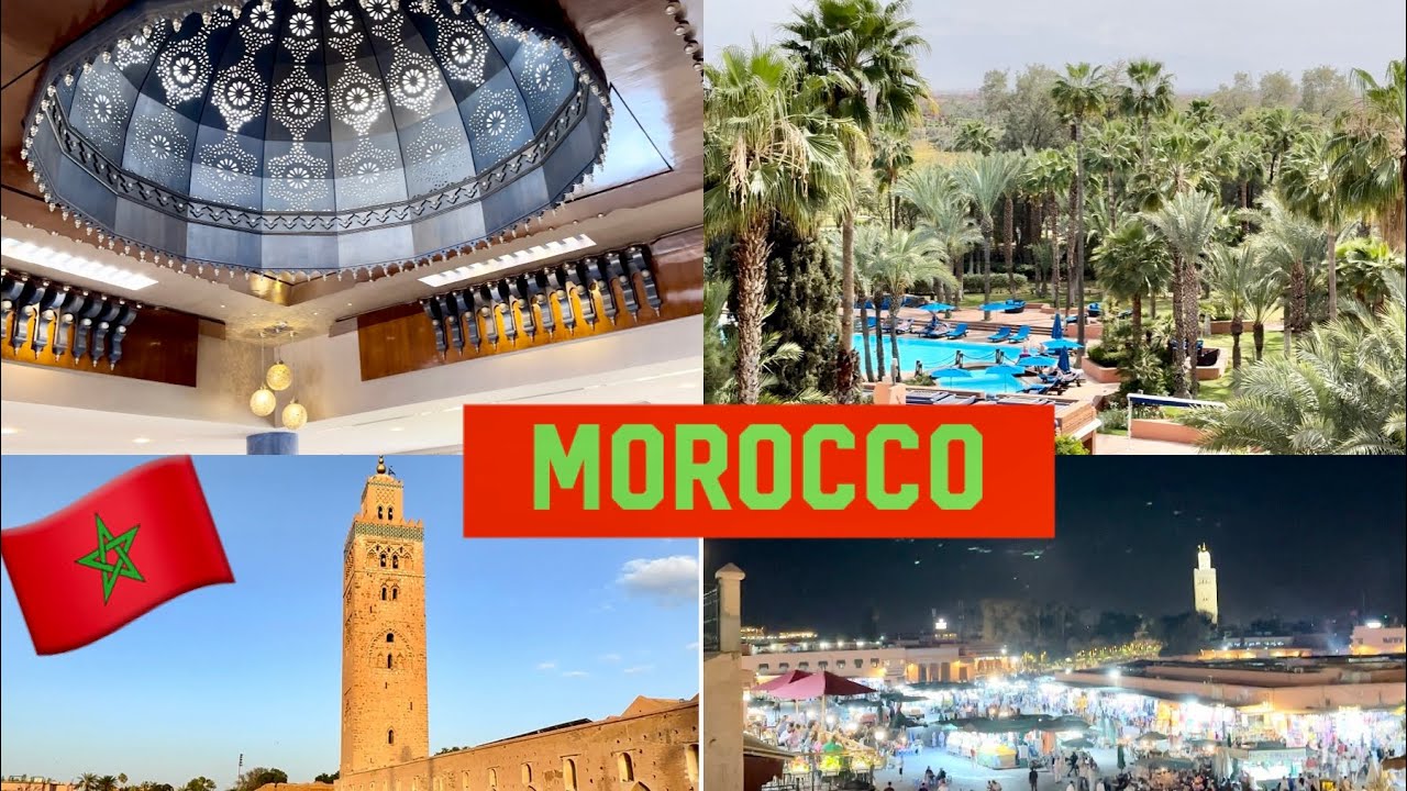Trip to Morocco | Le Meridien N'Fis Marrakech Hotel & Room Tour | Jemaa ...