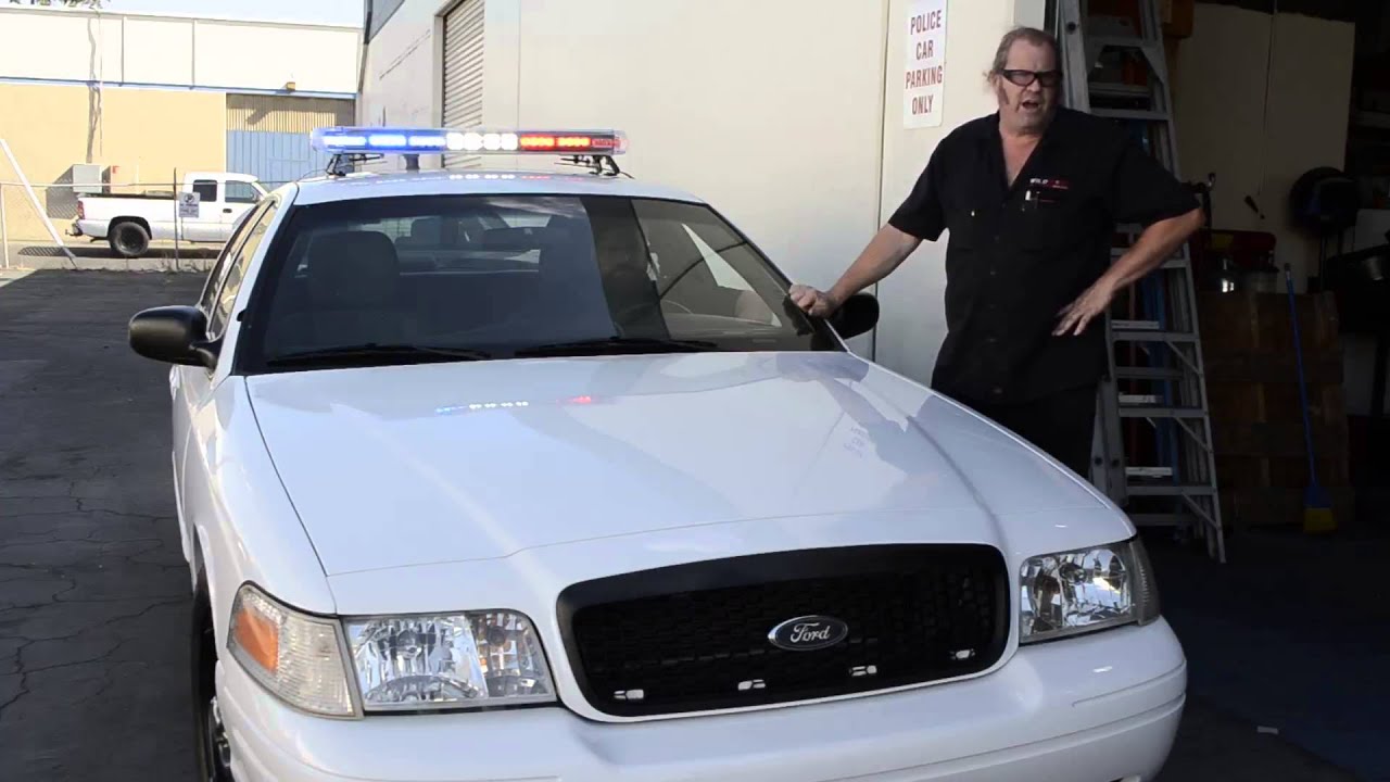 Ford Crown Victoria ready to be shipped to Security Firm - YouTube