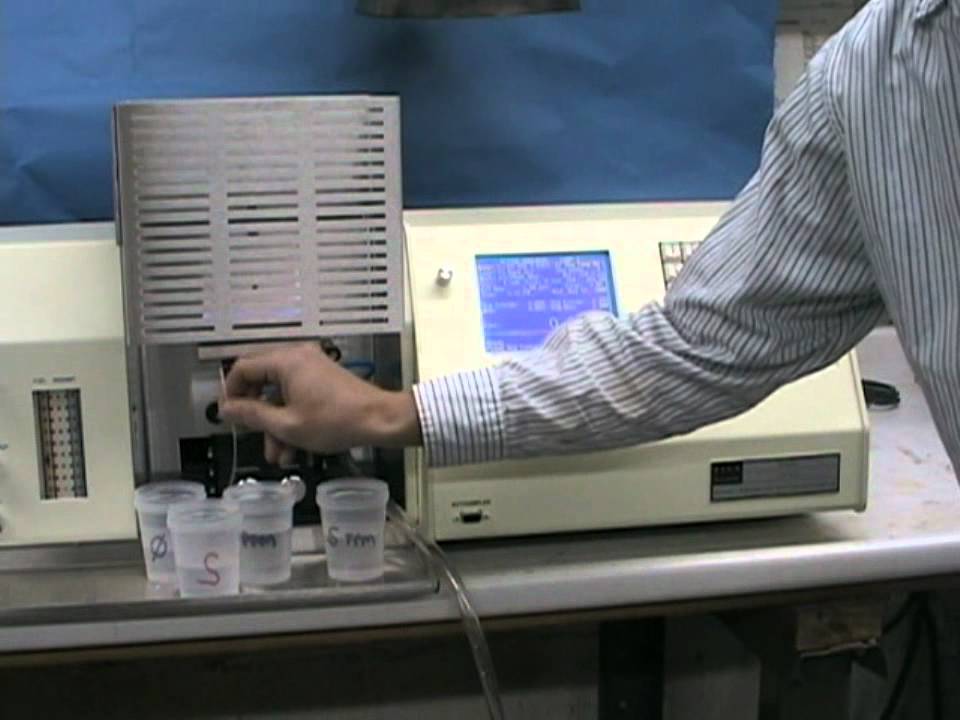 Buck Scientific 210 Atomic Absorption Spectrophotometer demo - YouTube
