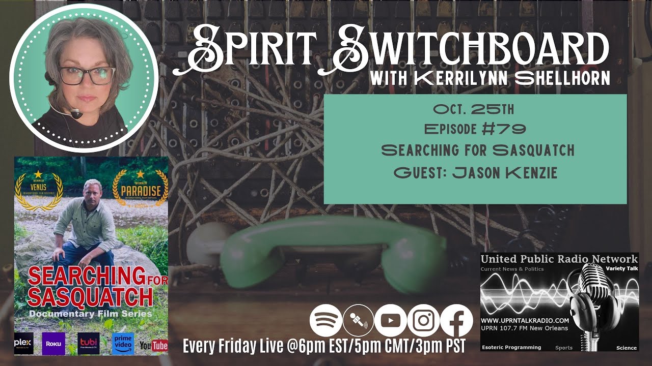 Spirit Switchboard - Jason Kenzie - Searching for Sasquatch - YouTube