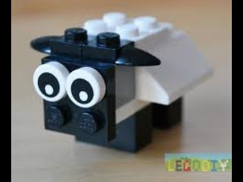 Building Lego Sheep tutorial, Week 2 Advent - YouTube