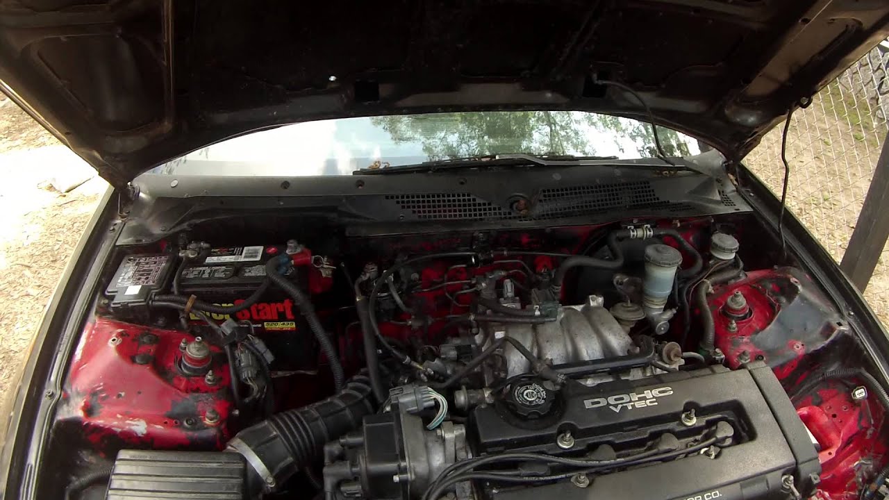 How to swap a gsr swap in a eg - YouTube