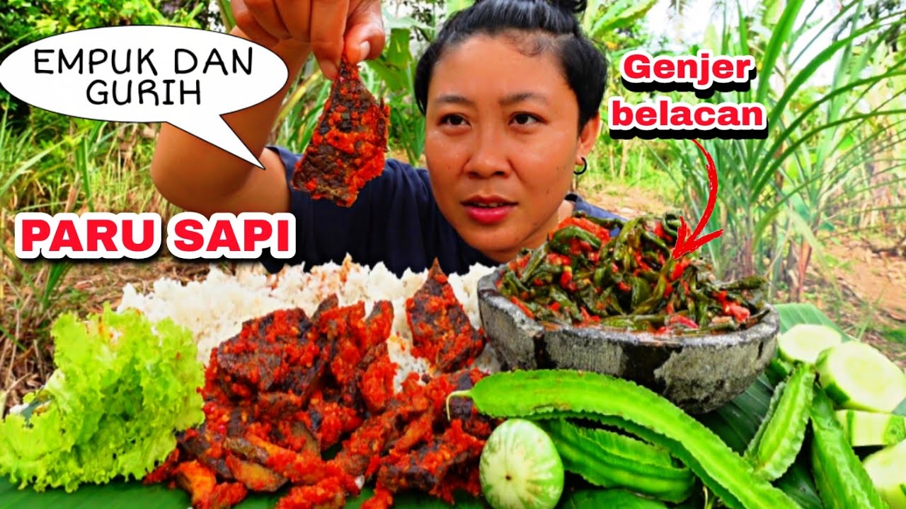 PARU SAPI JENGKOL OSENG MERCON + GENJER BELACAN. - YouTube