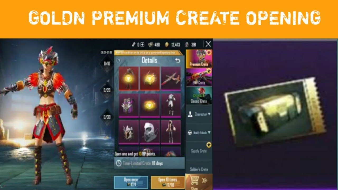 PUBG CREATE OPENING - YouTube