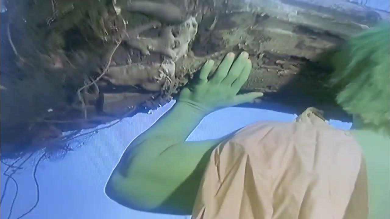 The Incredible Hulk Triangle Hulk emerges from ravine scene - YouTube