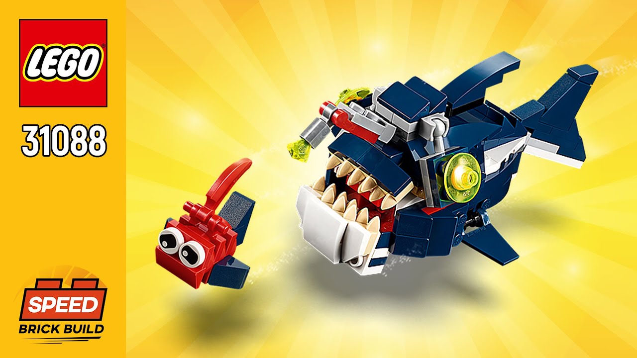 LEGO Creator Angler Fish (31088) Extra Building Instructions for Deep ...