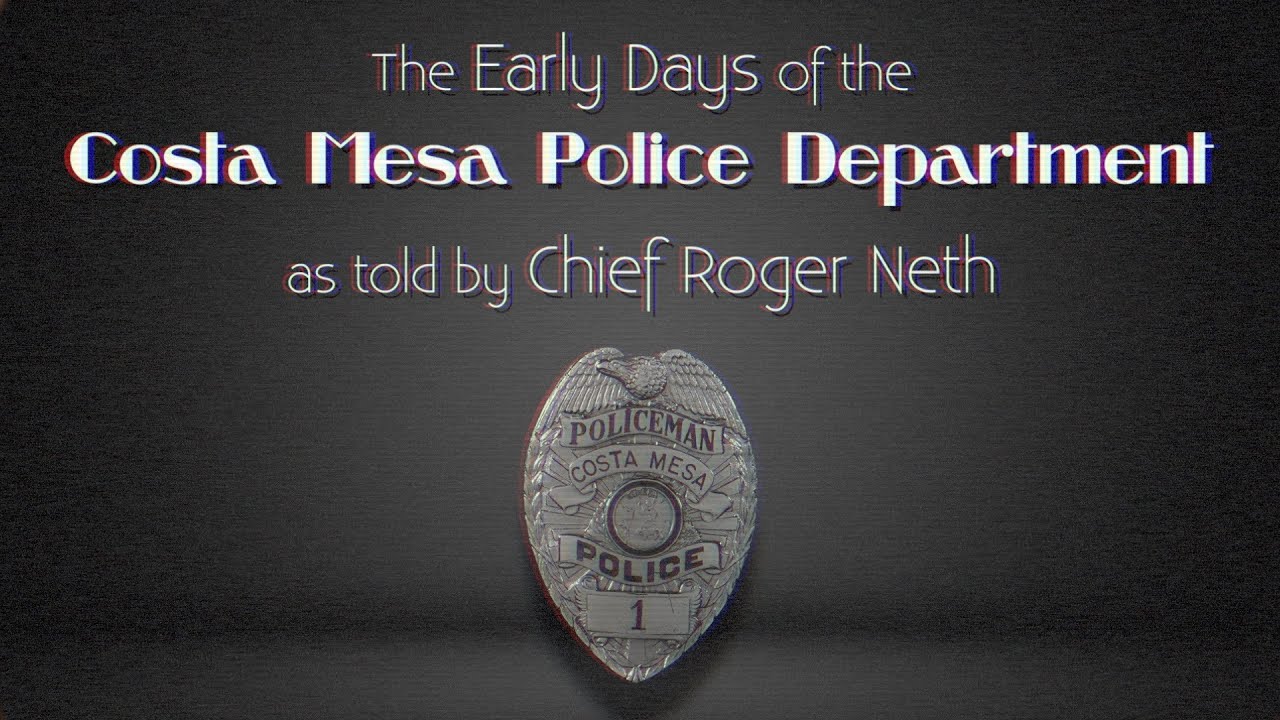 Early Days Of CMPD As Told By Chief Roger Neth - YouTube