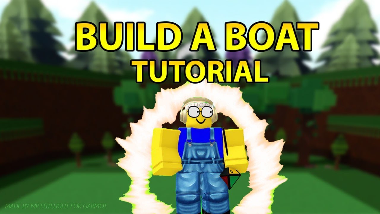 ROBLOX BUILD A BOAT TUTORIAL AURA ТУТОРИАЛ НА АУРУ - YouTube