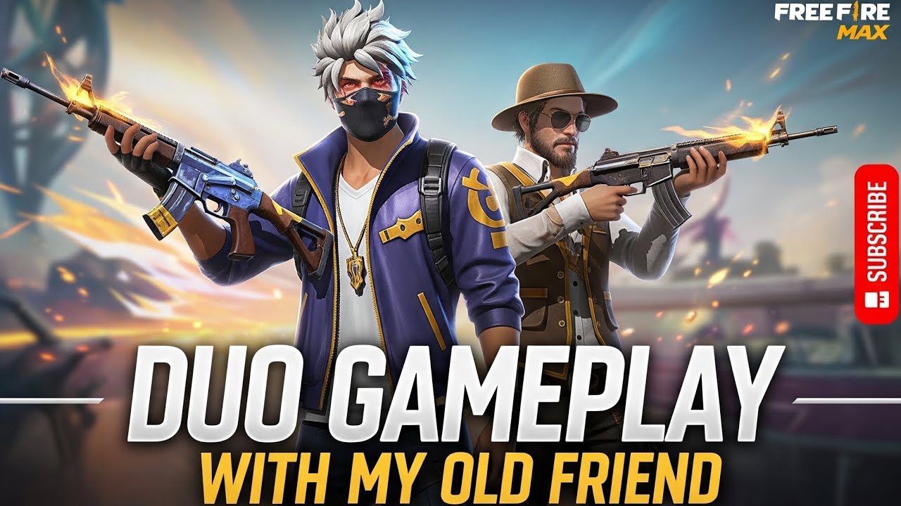 🔥 Free Fire Duo BR Rank Match | Intense Gameplay With My Teammate! 🔥 ...