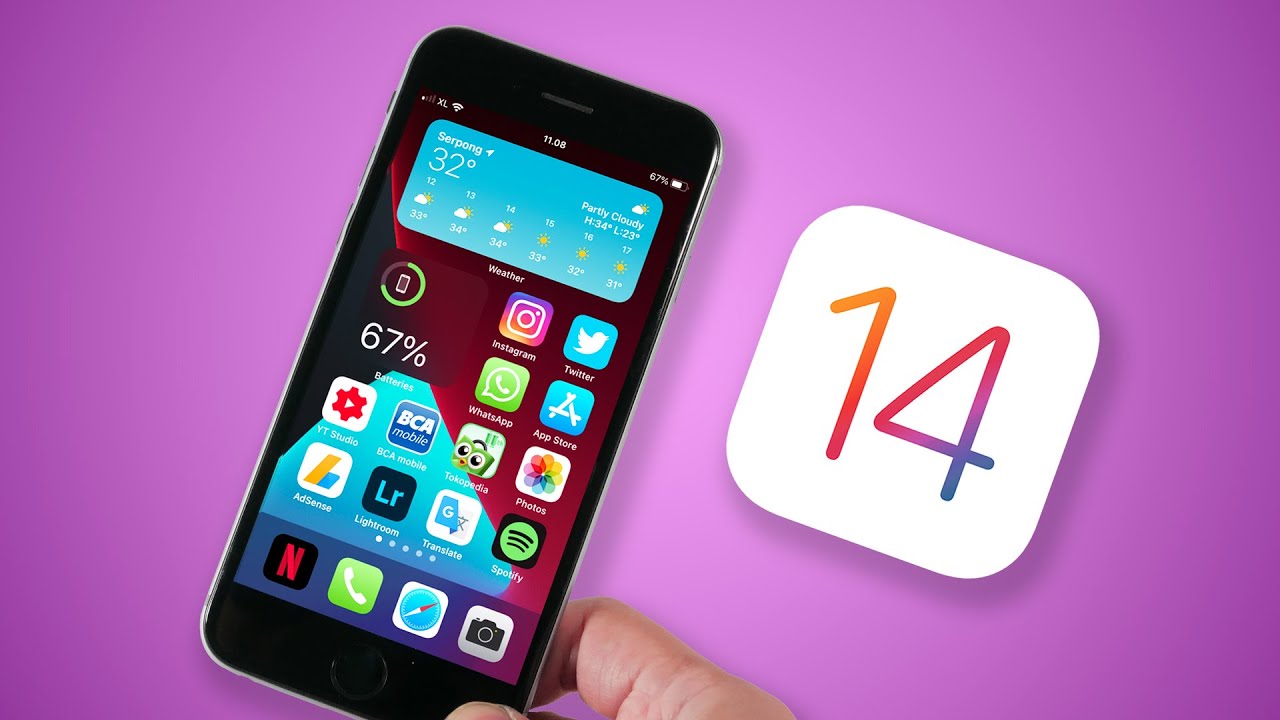 iOS 14 Final di iPhone 6s | Update atau Skip? - YouTube
