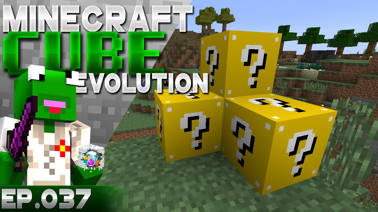 LUCKIER LUCKY BLOCKS!!?? - The Cube Evolution - Episode 37 - YouTube