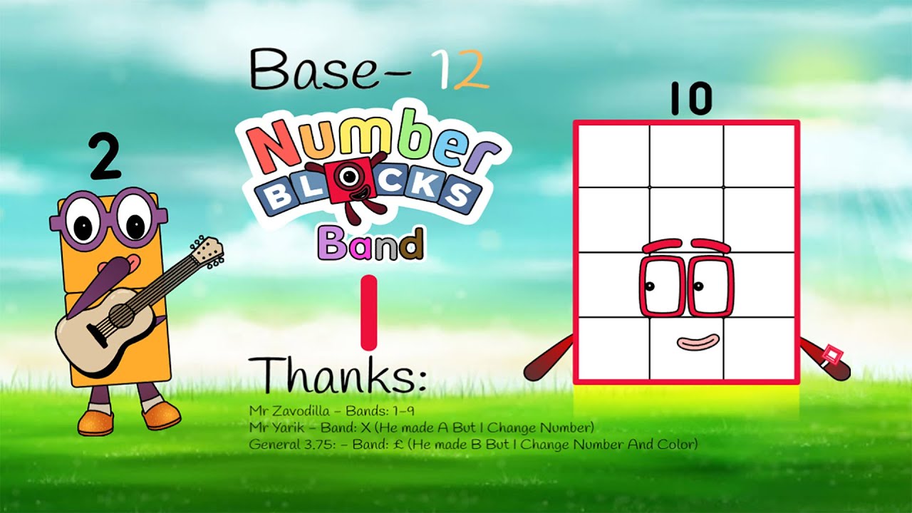 Dozenalblocks Band 1 But Senaryblocks The Amazing animating! - YouTube