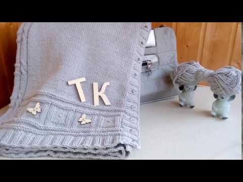 Кофта из Ализе Коттон Голд "Талая вода" - YouTube