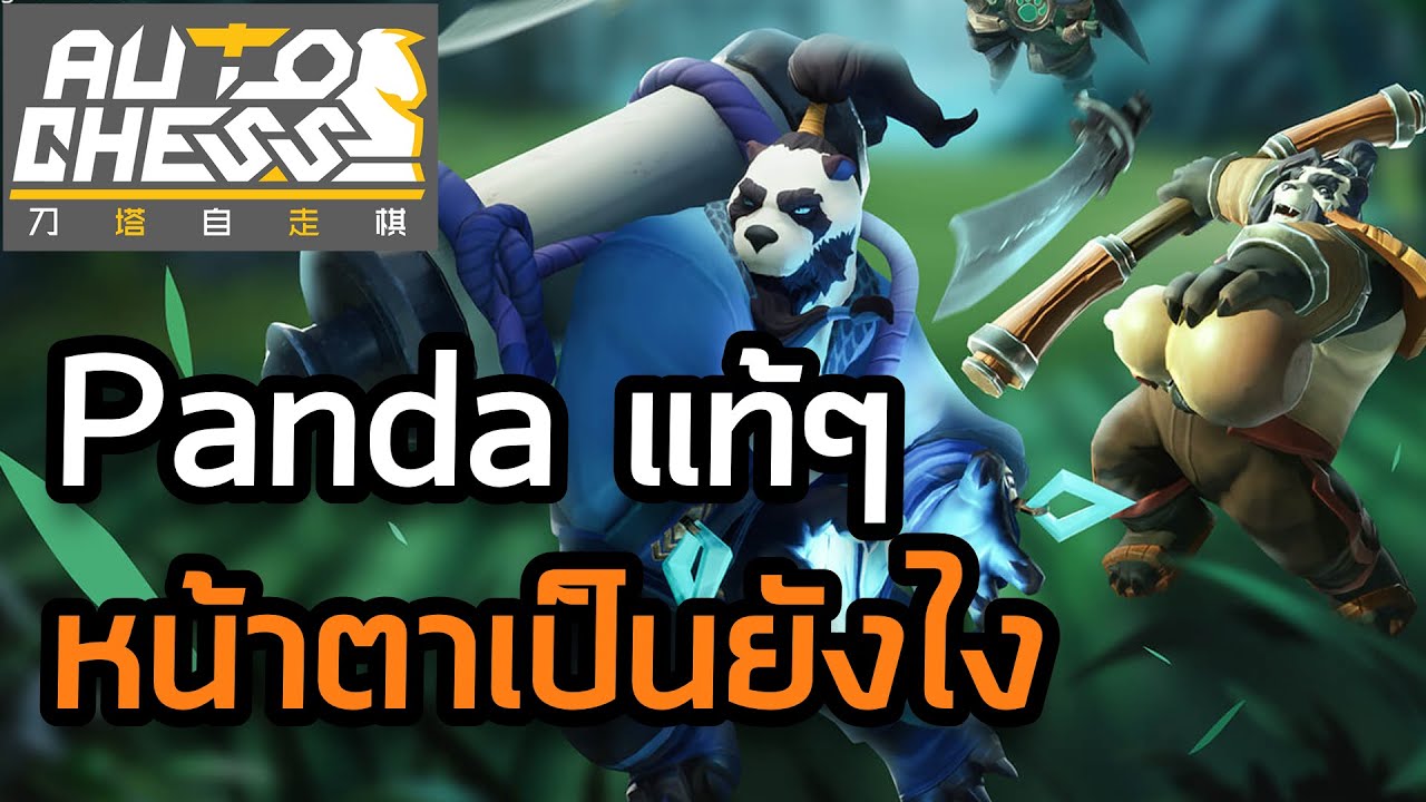 Panda เป็นสัตว์หายาก | Auto Chess Mobile Thai - YouTube