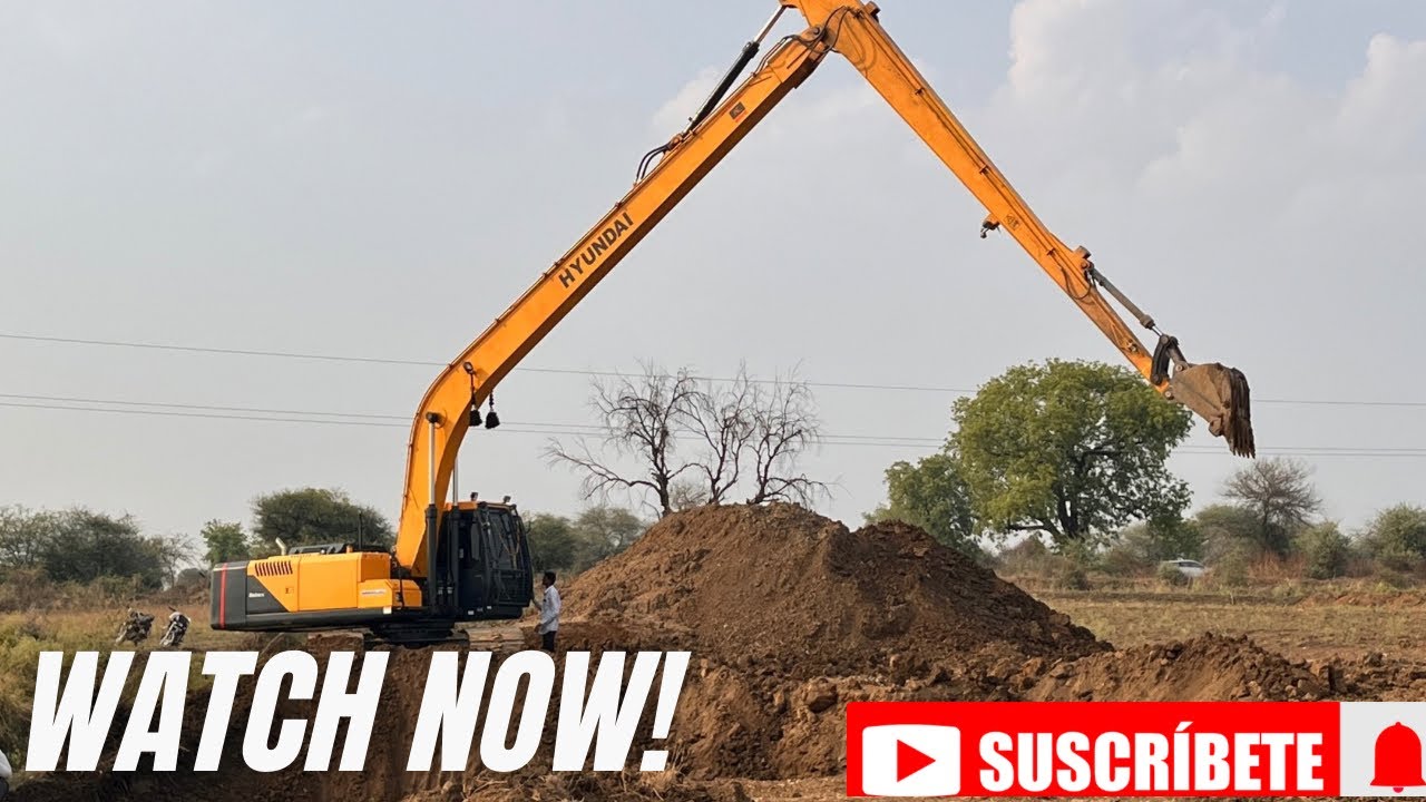 New Poclain machine || HYUNDAI 500 LRExcavator|| HYUNDAT EXCAVATOR ...