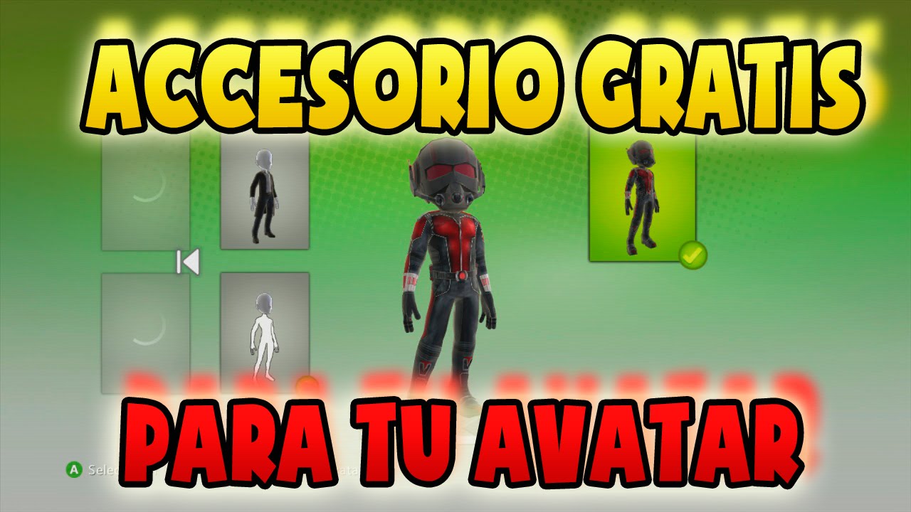 ACCESORIO GRATIS PARA TU AVATAR | ANT-MAN | TUTORIAL - YouTube