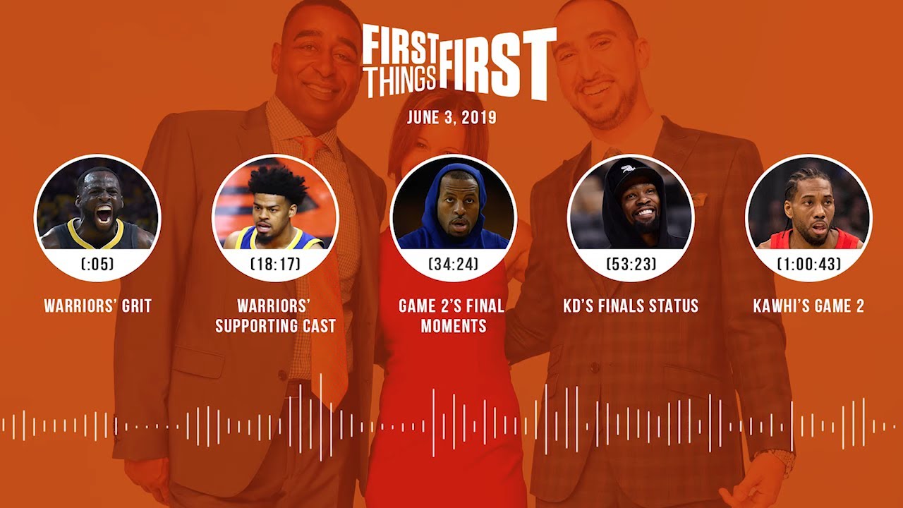 First Things First audio podcast (6.3.19) Cris Carter, Nick Wright ...