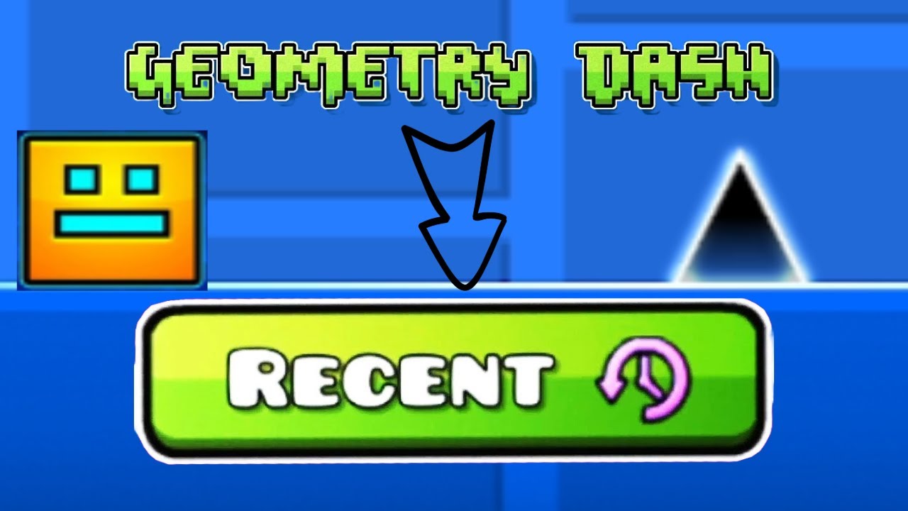 playing the recent tab | Geometry Dash - YouTube