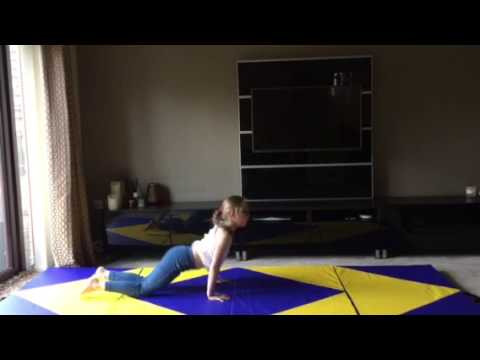 Handstand worm - YouTube