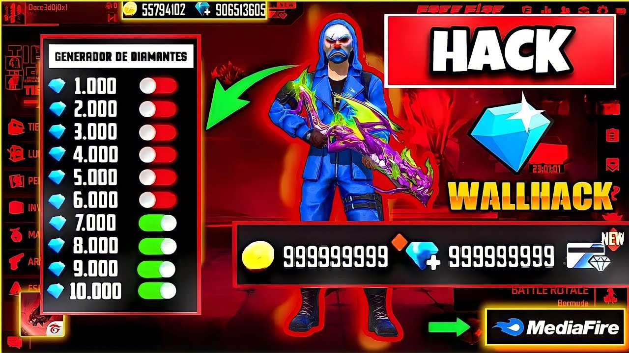 Freefire diamond hack video new 2023 || free me sab ko diamond mile ga ...