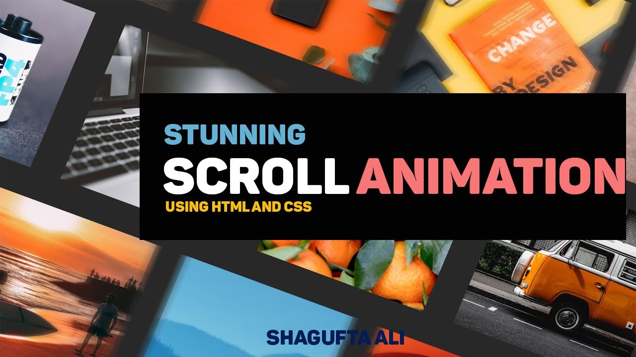 Pure Css Smooth Scrolling Animation Youtube