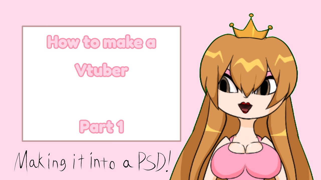 How to make a Vtuber, Part 1: Making it into a PSD - YouTube