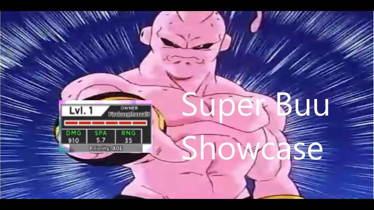 5 Star Super Buu Showcase (BUSTED) (Super Boo) | All Star Tower Defense ...